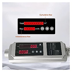 Ultrasonic Flow Meter MF2000 Series Flow Meter Flowmeters MF2025/MF2032/MF2050 Large Flow 2~400m³/H Digital Gas Mass Flowmeter Air Nitrogen Oxygen Argon Carbon Dioxide Sensor Transducer Accessories(Co