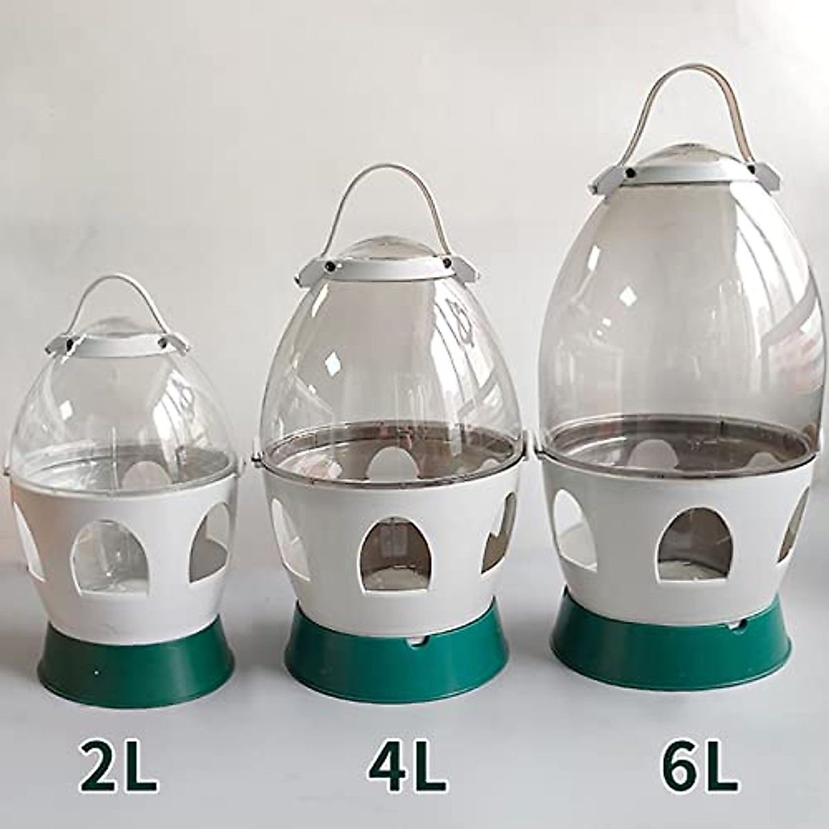 Bird Feeding Pigeons Feeder Water 2L Plastic Pet Drinker Dispenser Pot Container Birds - Automatic Feeders Water Dispenser