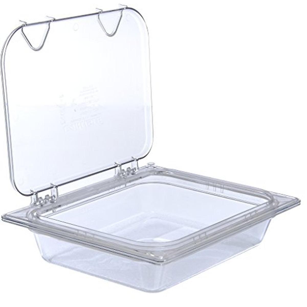 Carlisle FoodService Products 10220B07 Storplus Half Size Food Pan, Polycarbonate, 2.5" Deep, Clear