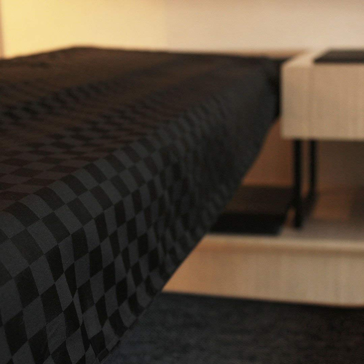 Clairevoire Waterproof Digital Piano Cover for Yamaha DGX670 | Fitted Bookstand Opening | Easy Access Side Fold-overs | Double Layered with inner lining | 140cm x 45cm x 13cm (Ebony Black, DGX670)