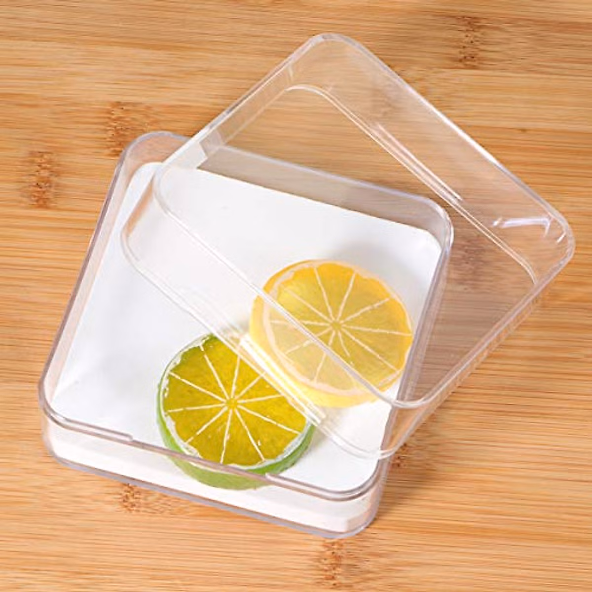 POPETPOP Display Case- Transparent Display Box with EVA Foam Board, Storage Box for Specimen Display & Collectibles