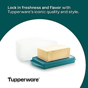 Tupperware Impressions Butter Dish - Dishwasher Safe & BPA Free