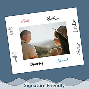 Golden State Art, Pack of 10 Uncut 8x10 White Mats Matboards, Acid Free Backing Matt Board for Photos, Frames, DIY Projects