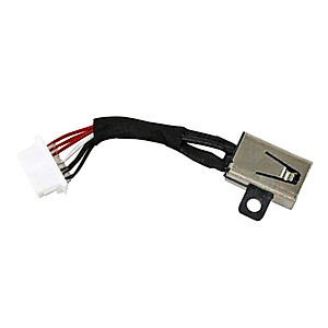 MMOBIEL DC Power Jack Dock Connector Flex Cable Replacement Compatible with Dell Inspiron 11 3000 13-7347/7348 / 7352 7359 P57G 13-7000 Series
