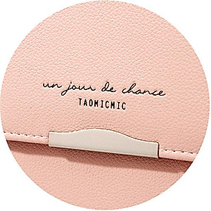 Valentoria Womens Crossbody Shoulder Bag Tassel Cell Phone Purse Card Slot Wallet Handbag (Y-Pink)