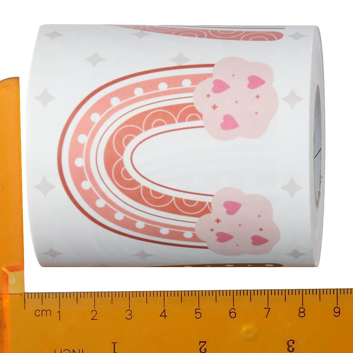 dohobby 65.6 ft Bulletin Board Borders, Rainbow Board Sticker, Boards Wall Displays, for Home Decoration