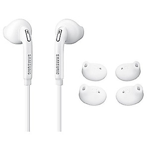 Samsung OEM Wired 3.5mm Headset EG920LW for Galaxy Phones (Jewel Case w/ Extra Eargels)