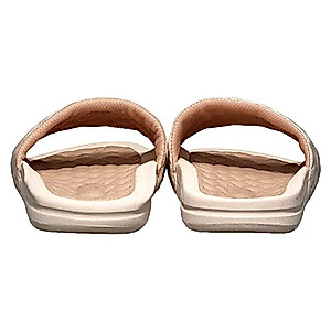 Athletic Propulsion Labs Women's Lusso Slide, Creme/Rose Dust, 8
