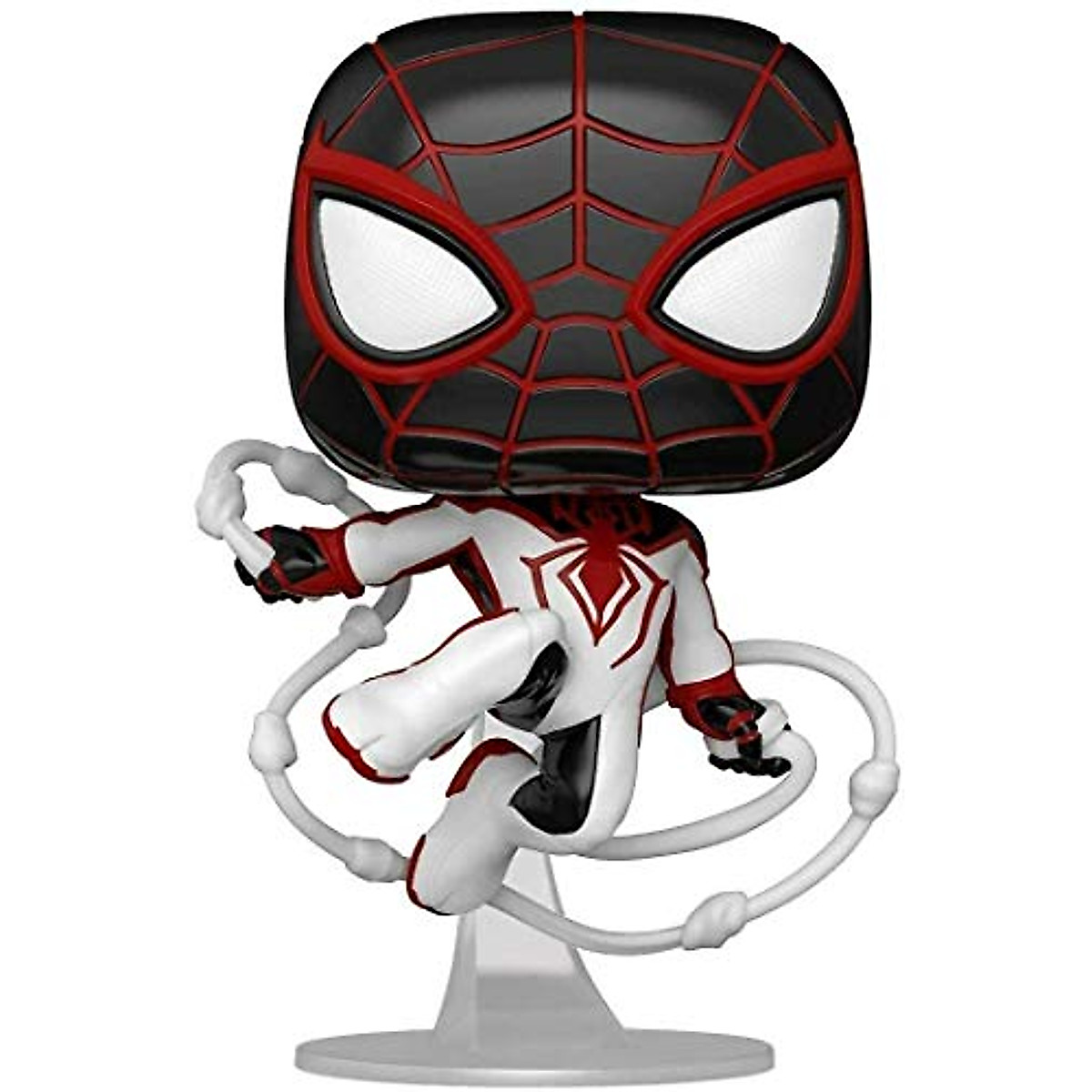 Spider-Man Miles Morales T.R.A.C.K. Track Suit Pop # 768 Marvel Gamerverse Vinyl Figure (Bundled with EcoTek Protector to Protect Display Box)