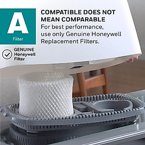 Honeywell Cool Moisture Humidifier, Medium Room, 1 Gallon Tank, White – Invisible Moisture Humidifier for Baby, Kids, Adult Bedrooms – Quiet and Easy to Clean with UV Technology for Everyday Comfort