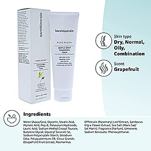 Bare Escentuals Pure Plush Deep Cleansing Foam, 4.2 Oz