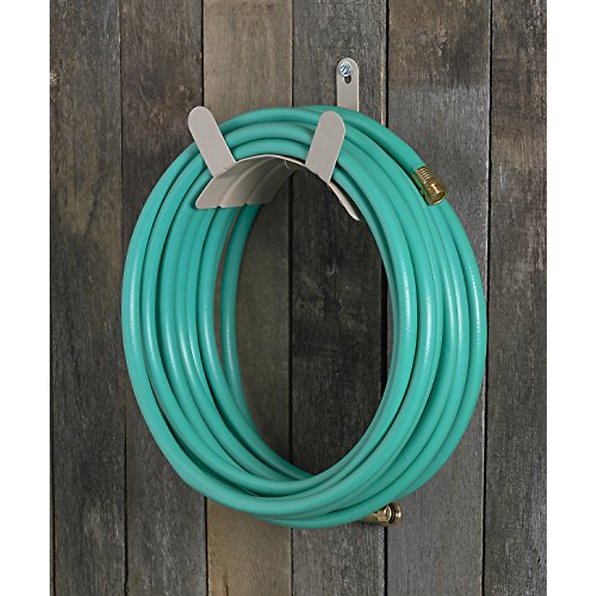 Liberty Garden Products 125-Feet of 5/8-Inch Tan Liberty 691-2 Basic Wall Mount Garden Hose Butler-Holds 125-F