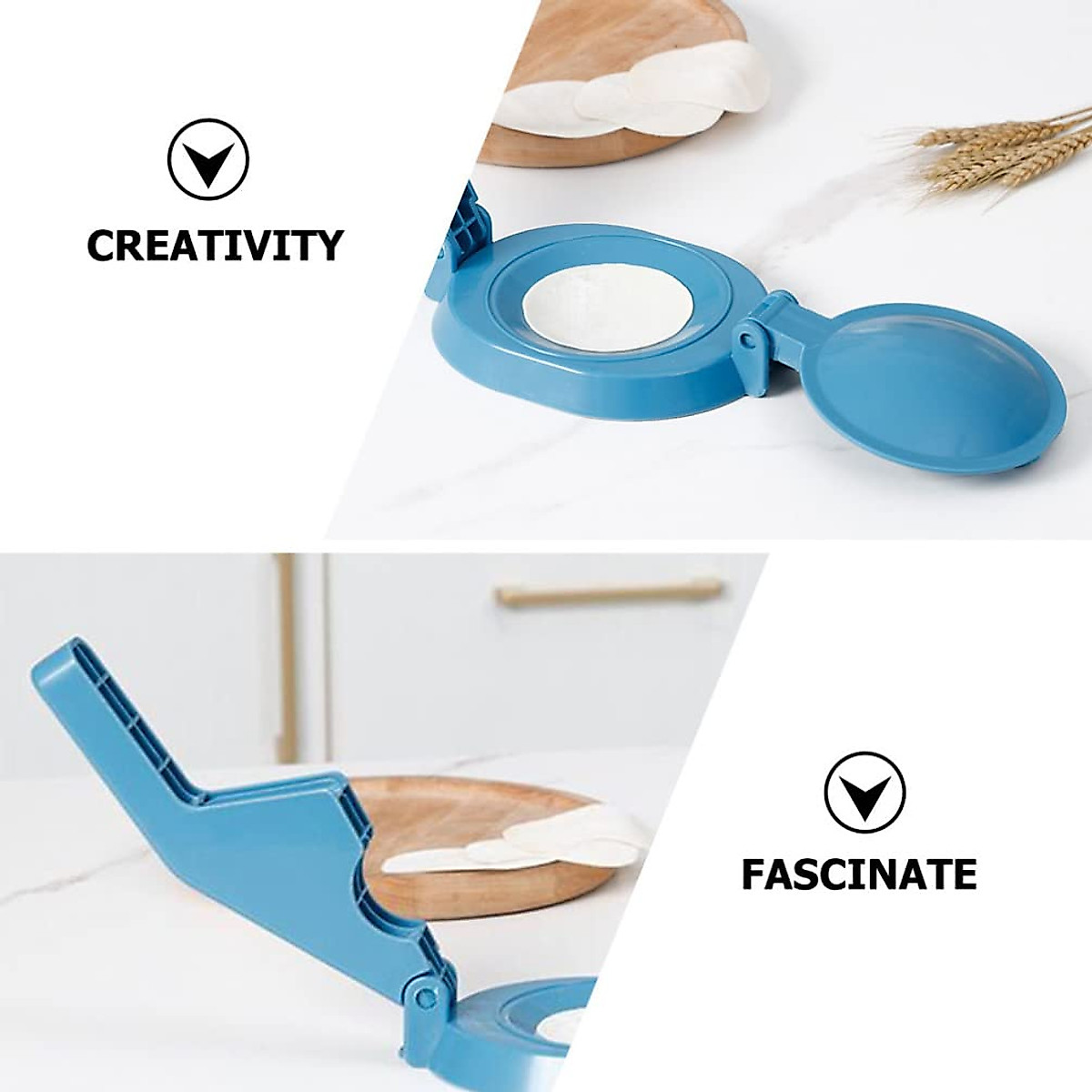 Angoily Tortilla Press Dumpling Wrapper Maker Manual Tortilla Maker Press Tortillas Pancakes Dumpling Skin Dough Presser Dough Pressing Tool Dumpling Wrapper Presser Blue Tortilla Warmer