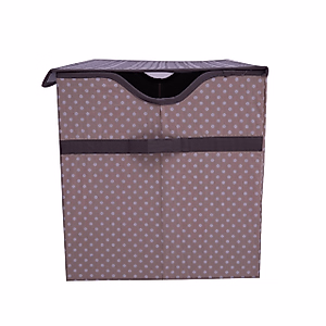 Bacati - Toy Chest Owls in the Woods Beige/Grey Neutral