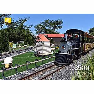 Nikon D3500 24.2MP DX-Format DSLR Digital Camera Double Zoom Lens Kit with 18-55mm f/3.5-5.6 and 70-300mm f/4.5-6.3 Lenses - (Japan Import)