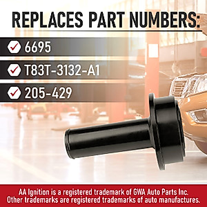Axle Shaft Seal Installer - Compatible with Ford Vehicles - 1998-2004 F-250, F-350 Super Duty, F-450, F-550, Excursion 4x4 - Replaces 6695, T83T-3132-A1, 205-429 - Wheel Knuckle Vacuum Seal Tool Press