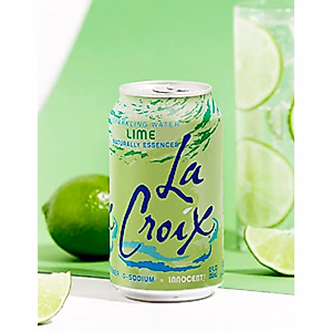 LaCroix Sparkling Water, Lime, 12 Fl Oz (pack of 12)