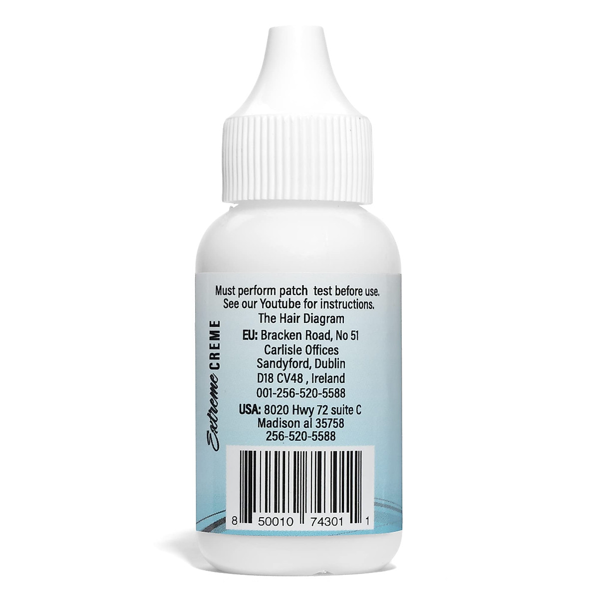 The Hair Diagram - Bold Hold Extreme Creme Reloaded - Strong Hold Glue for Lace Front Wigs and Hair Systems - Invisible Bonding - Non Toxic - No Odor or Latex - Humidity & Water Resistant- 1.3oz