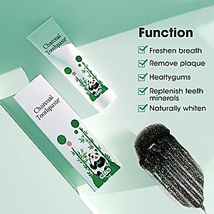 Charcoal Toothpaste Natural White Toothpaste for Whitening Teeth