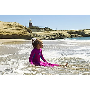 O'Neill Toddler Reactor-2 2mm Back Zip Full Wetsuit, Light Aqua/Graphite/Berry, 1