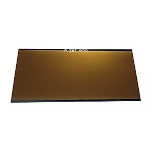 Best Welds Hardened Glass Gold Replacement Welding Lens – Advanced Passive Filter Plate 2" x 4-1/4" – Shade 9, 10, 11 & 12