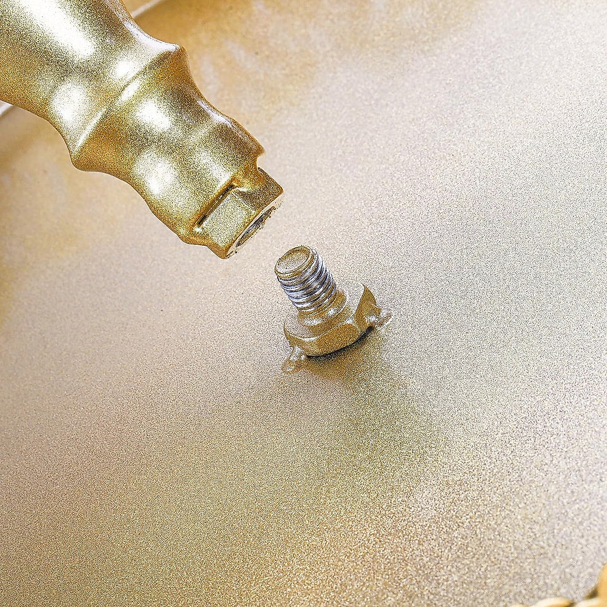 Youeon Set of 3 Metal Gold Cake Stand, 8/10/12 Inch Round Cake Stands for Dessert Table, Gold Dessert Stands, Cupcake Display Stand Set for Party, Wedding, Baby Shower, Birthday, Anniversary