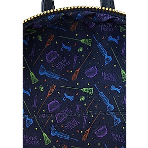 Loungefly Hocus Pocus Poster Glow Double Strap Shoulder Bag