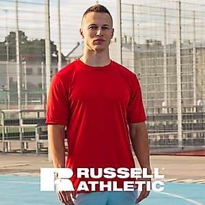 Russell Athletic Men's Short Sleeve Performance T-Shirt, Stealth, X-Large