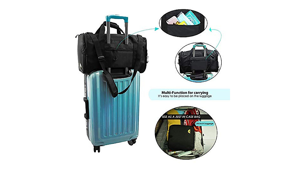 Ultra-Lightweight Duffle Bag for Men | 40L Gym Capacity