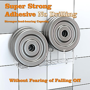 Clear Hair Dryer Holder, Blow Dryer Hanger Wall Mounted for Hair Dryer Hook with Plug&Cord Organizer Self Adhesive for Cabinet Door and Bathroom Organizer and Storage,Pack of 1