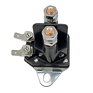 Lawn Tractor Starter Solenoid Compatible with Husqvarna Craftsman Toro Mowers Replaces 28-4210, 110167, 47-1910, 532146154