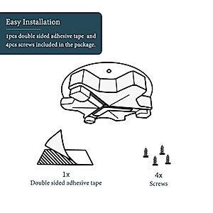 KITCHENDAO Jar Opener Under Cabinet for Weak Hands & Seniors with Arthritis, Effortless Lid Opener with 3 Grippers, Bottle Opener Can Opener Under Counter, Gift for Father Mother Grandpa Grandma Wife