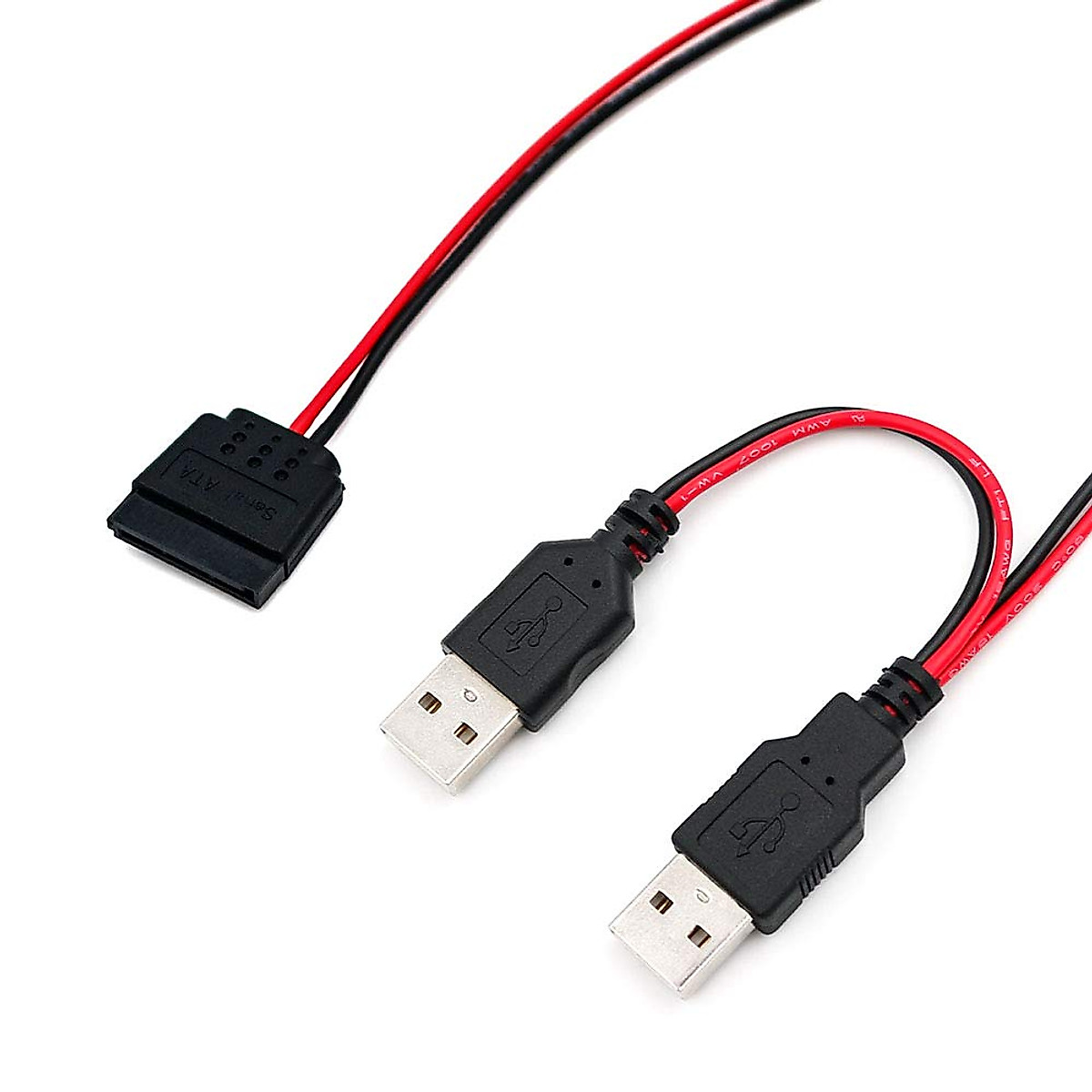 SUPERPLUS USB to SATA Power Cable for 2.5 SATA HDD SATA to USB Sata Cable