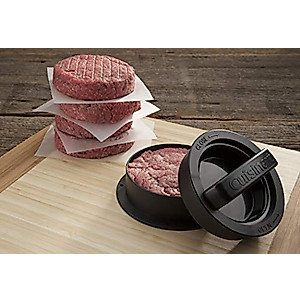 Cuisinart CSBP-100 3-in-1 Stuffed Burger Press, Black