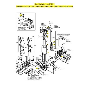 Professional Parts Warehouse Aftermarket 15254 Meyer Basic Seal Kit fits E46, E47, E58H, Pump Units
