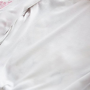 famuka Baby Girls Hooded Jacket Floral Pattern Coat Rabbit Style Windbreaker for Spring/Autumn (Pink, 3-6 Months)