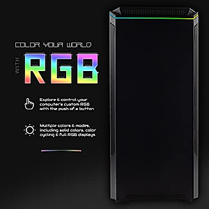 Periphio Ghoul Prebuilt Gaming PC - GeForce GT 1030 (2GB) GPU| Intel Core i5-6500 CPU (3.6GHz Turbo) | 1TB Solid State SSD | 16GB DDR4 RAM | Windows 10 Gaming Desktop Computer | WiFi + BT