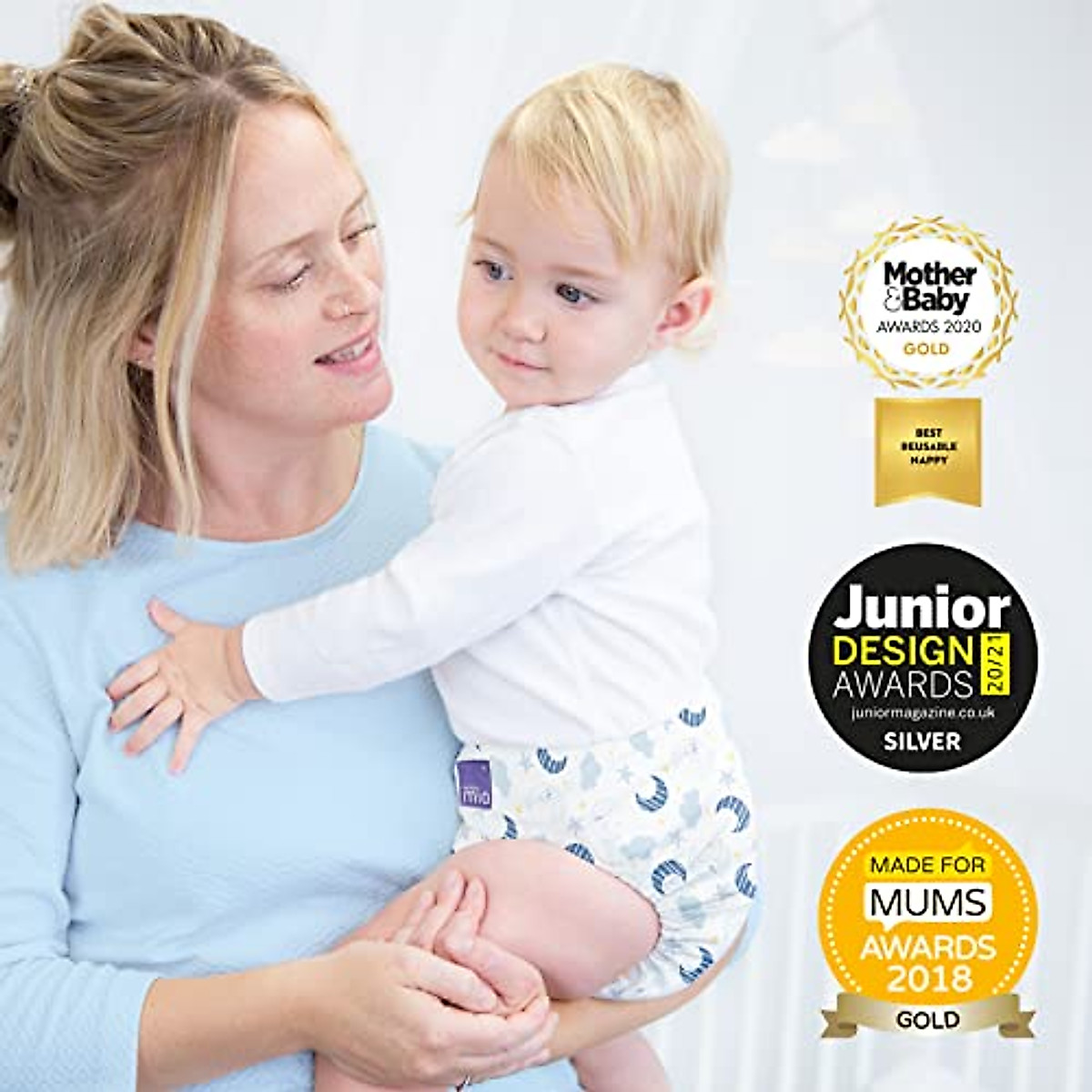 Bambino Mio, miosolo Classic Cloth Diaper Set, get Growing