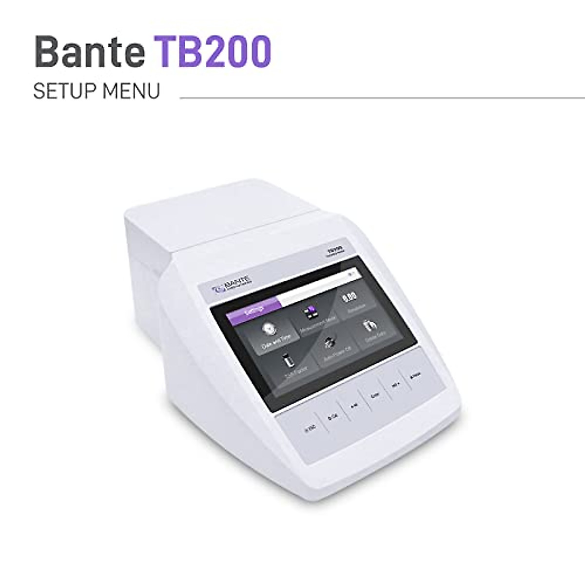 Bante TB200 Laboratory Turbidity Meter | Turbidimeter | 2 to 7 Points Calibration, Selectable TSS Measurement Mode and Turbidity Units, Accuracy ±2%