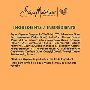 SheaMoisture Milk Gel for Wavy Curly Hair Papaya and Neroli Parabenfree Curl Gel Oz, 8 Ounce
