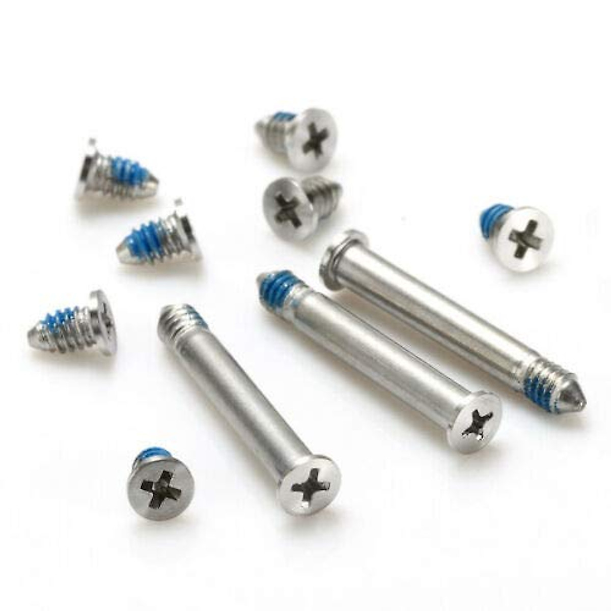 TWYZONE Set of 10pcs Repair Replacement Screws +1pcs 1.5 Phillips Head Screwdriver for Unibody MacBook Pro A1278 A1286 A1297 13" 15" 17" Bottom Case (Not for Retina Display)