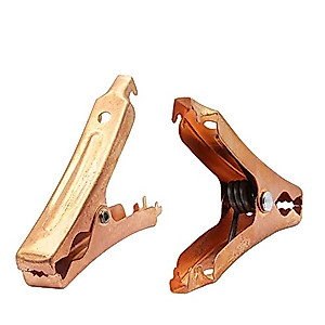 Jumper Cables Clamp 50-100A for Charging and Testing Batteries Crocodile Clamp Car Battery Charger Clamps Power Replacement Battery Alligator Clips