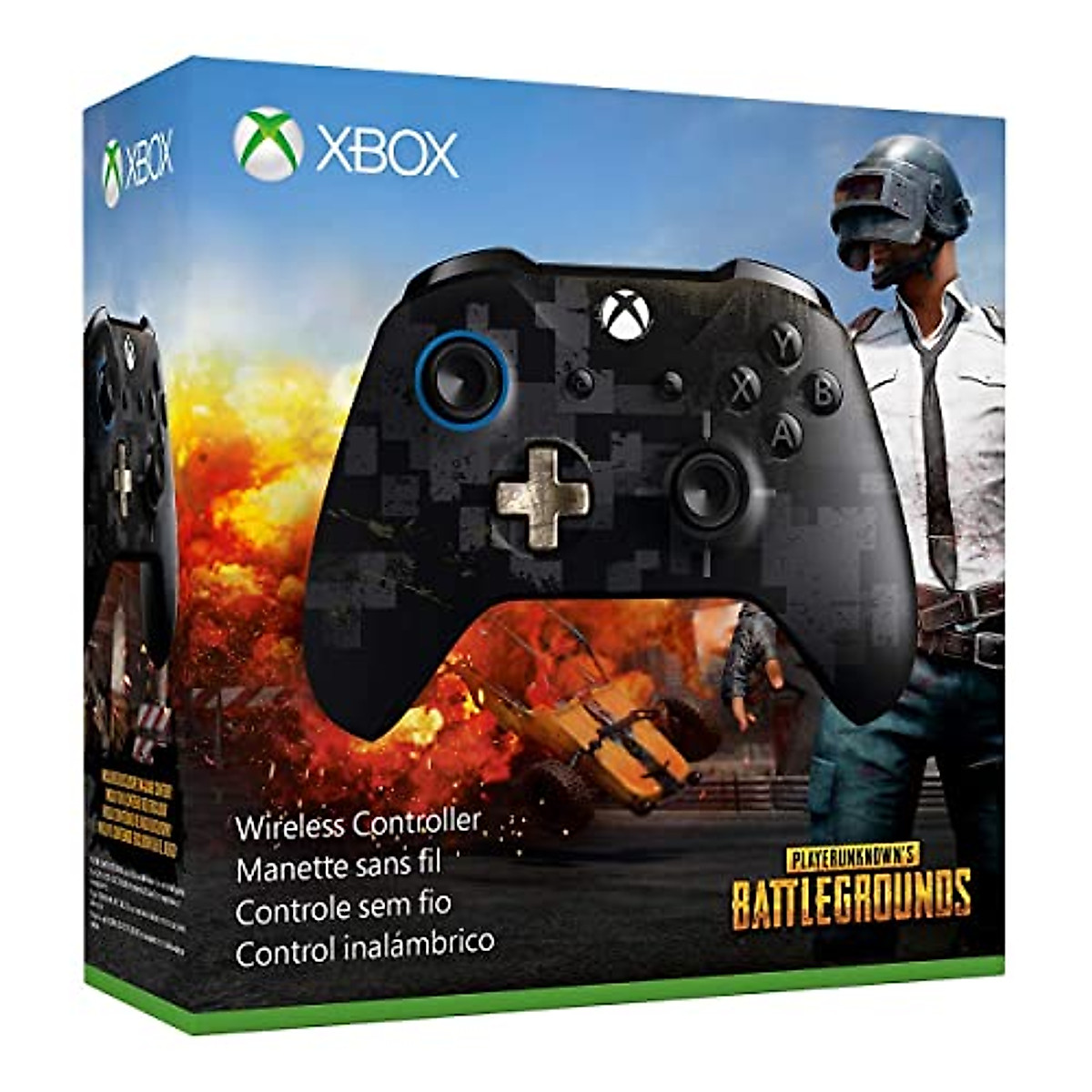 Xbox Wireless Controller - Playerunknowns Battlegrounds Limited Edition (Renewed)