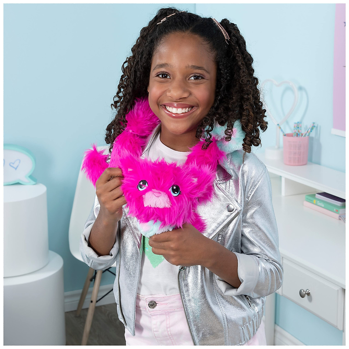 Twisty Petz, Series 4, Purrella Kitty Bundle with Cuddlez Plush and 2 Collectible Bracelets