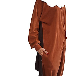 vavalad Adult Bat Onesie Pajamas Animal Cosplay Costume Halloween One-Piece Jumpsuit for women men