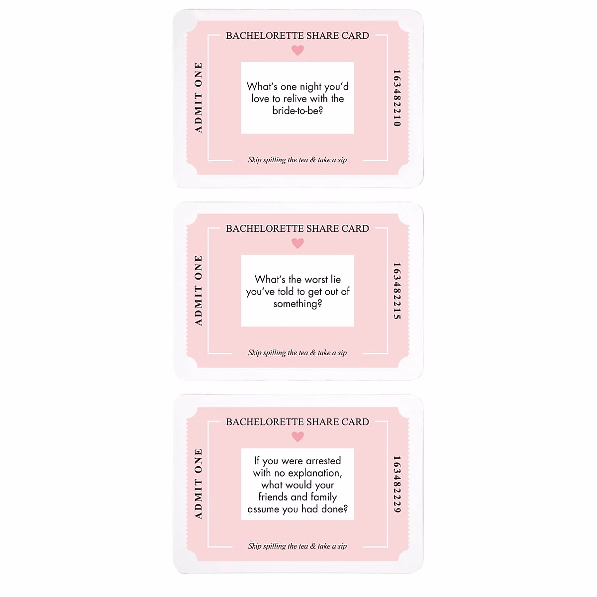 FLUYTCO Bachelorette Party Games - for The Girls Night Party Games - Bachelorette Games for a Girls Night Out Game & Galentines Day with The Bride to Be