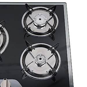 30-Inch 5-Burner Gas Stove Built-In Stove Stove Kitchen LPG/Natural Gas Is Easy To Clean Used To Meet Various Cooking Needs