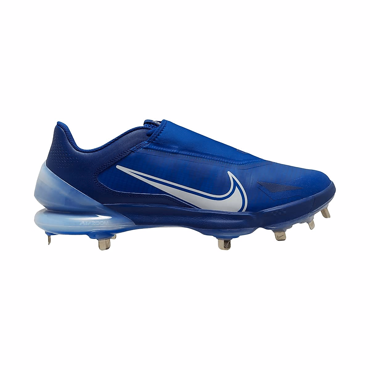 Nike Force Zoom Trout 8 Pro Metal Baseball Cleats Royal | White Size 14 Medium