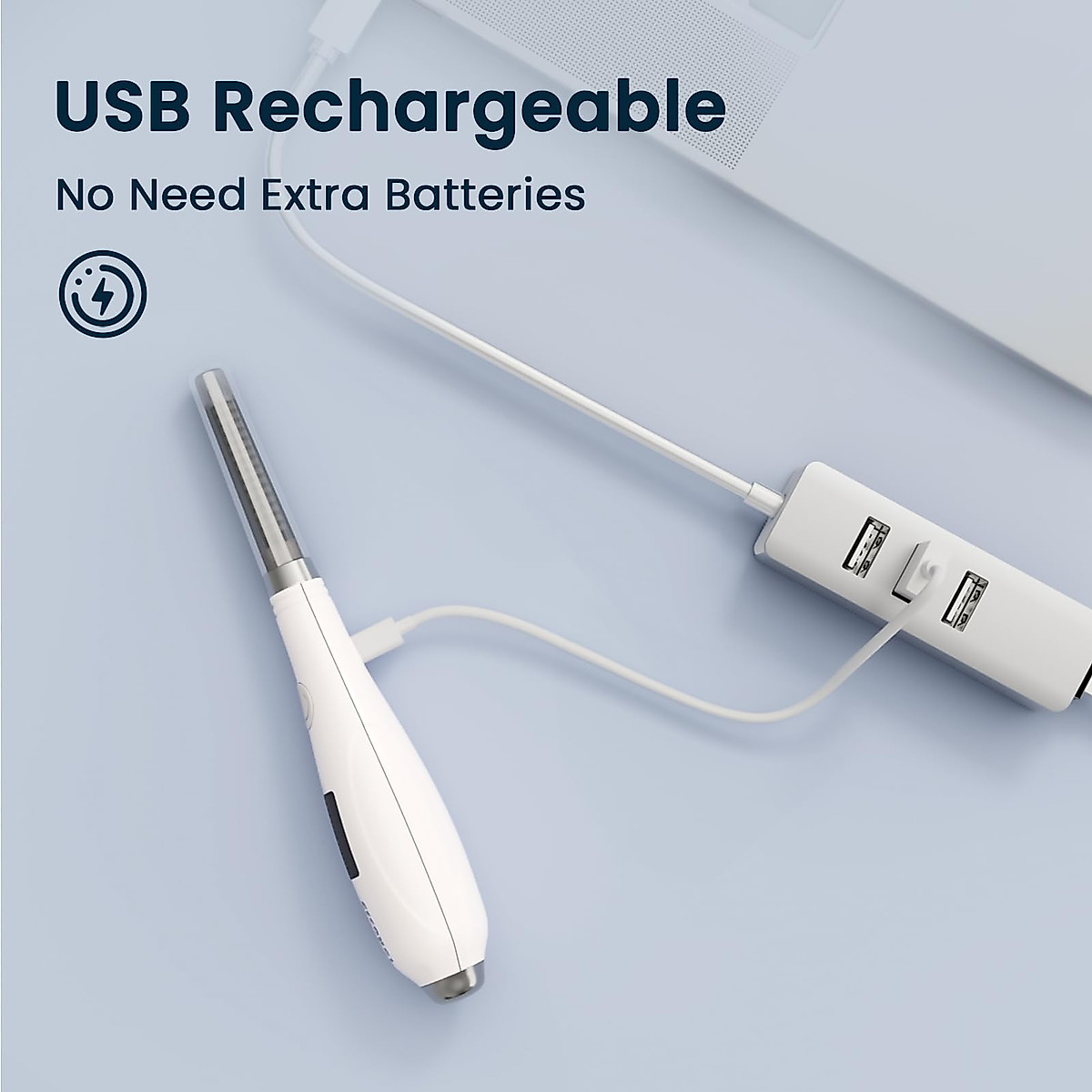 Etcokei USB Thread Burner Zap Thread Zapper Tool, Rechargeable Wax Carving Pen, Cord String Beading Supplies, Thread Burner for Jewelry Making Sewing Cutting Melting DIY Beadwork