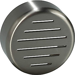 AB&A 60111 Tub Drain Trim Kit with Push eN Lift Stopper, Classic High-Capacity Overflow Plate, and Press-in Strainer Cover, Satin Nickel